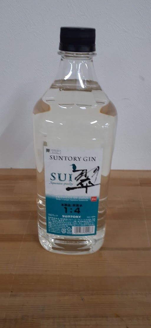 N0116-05 スピリッツ SUNTORY GIN SUI 翠 1800ml(ジン)｜売買されたオークション情報、yahooの商品情報をアーカイブ公開 - オークファン（aucfan.com）