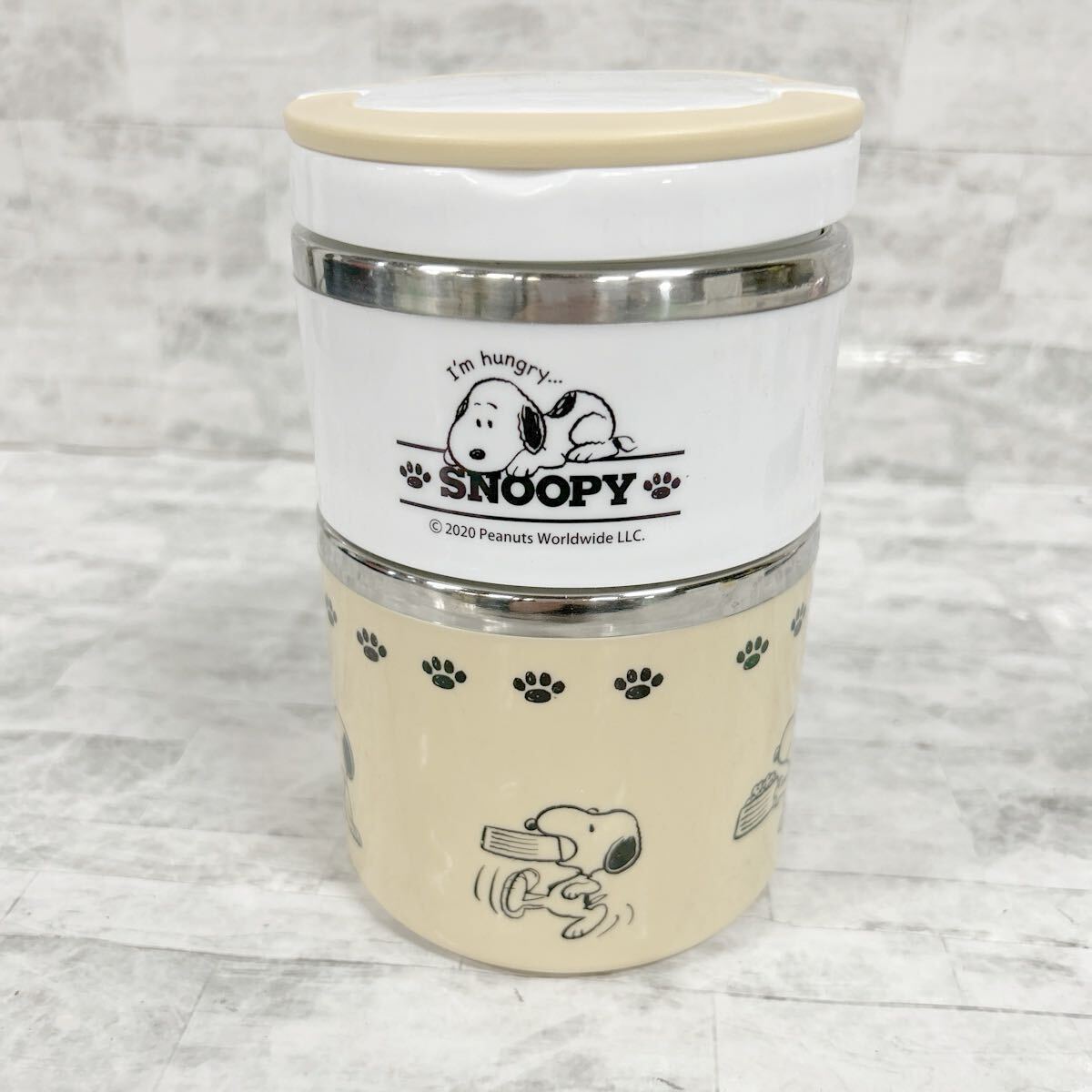 Yahoo!オークション - SKAM-227 弁当箱 スヌーピー ステンレス 未使用 ...
