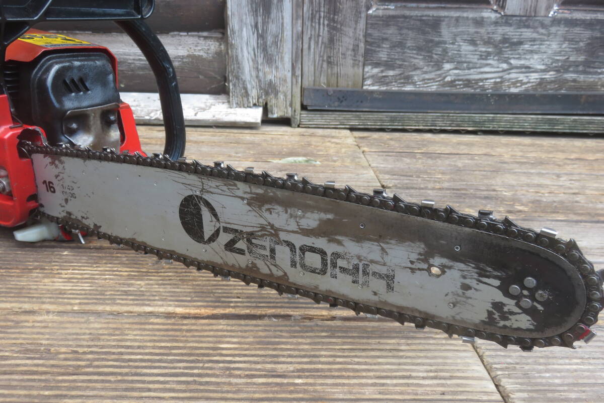 Yahoo!オークション - プロ用 名機 ゼノア ZENOAH チェンソー G4211EZ ...