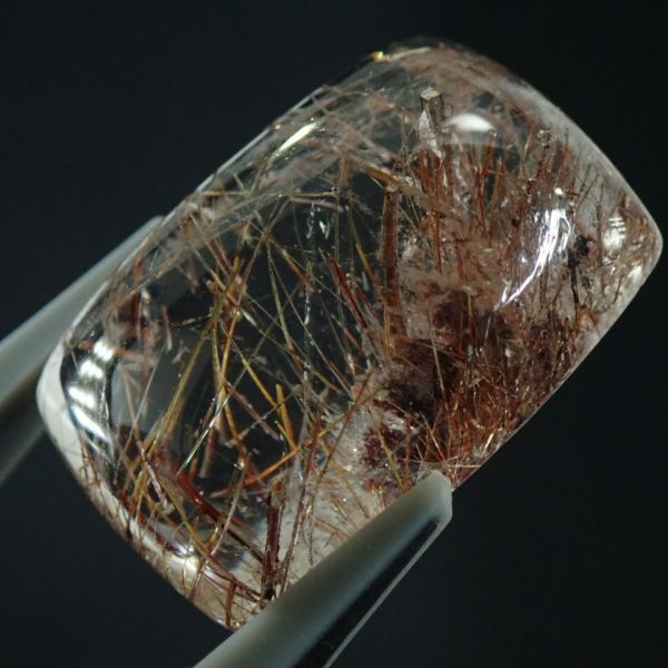 Yahoo!オークション - レッド ルチル クォーツ ルース 19.7ct (1ct=0.2...