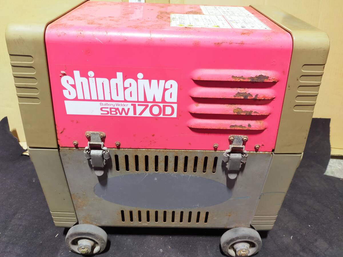 Yahoo!オークション - 新ダイワ アーク バッテリー溶接機 SBW-170D バ...