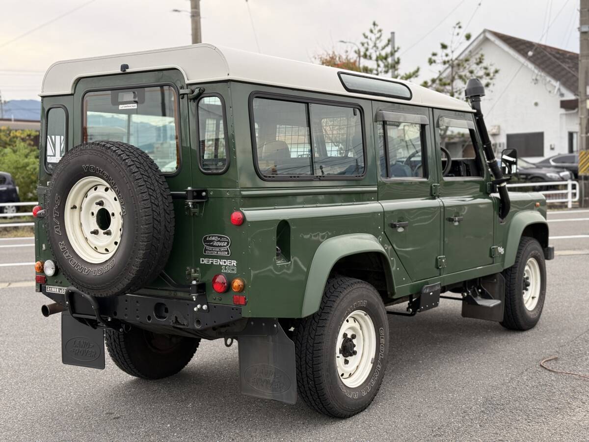 Yahoo!オークション - 車検満タン ディフェンダー 110 4WD 5MT ランド...