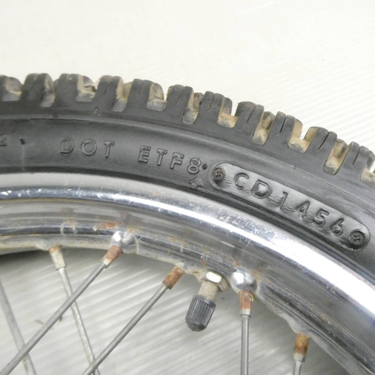 Yahoo!オークション - MD50 [郵政カブ] 純正リアホイール リアスプロ...