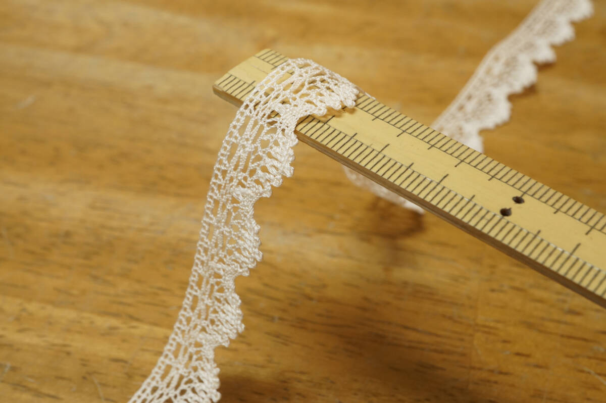 Yahoo!オークション - 新反 SIC コットントーションレース No.7249 う...