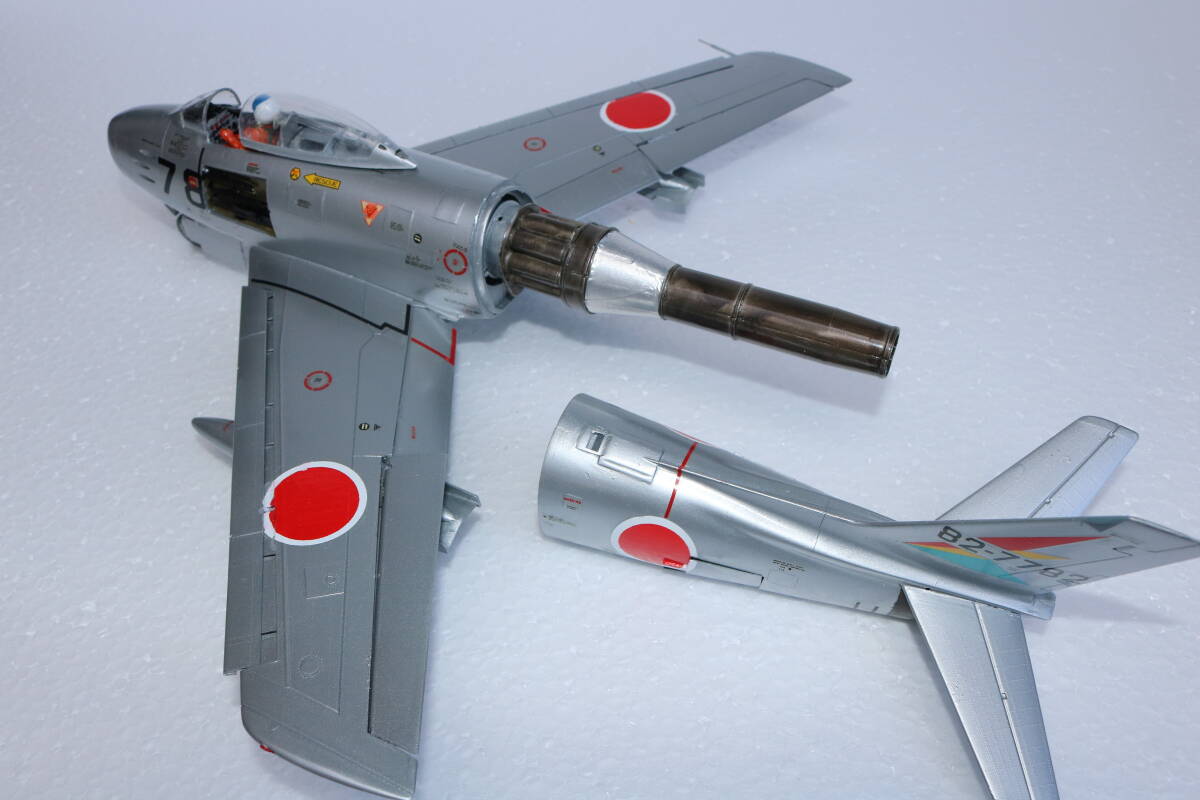 Yahoo!オークション - F-86F-40 セイバー 旭光 1/32 ハセガワ
