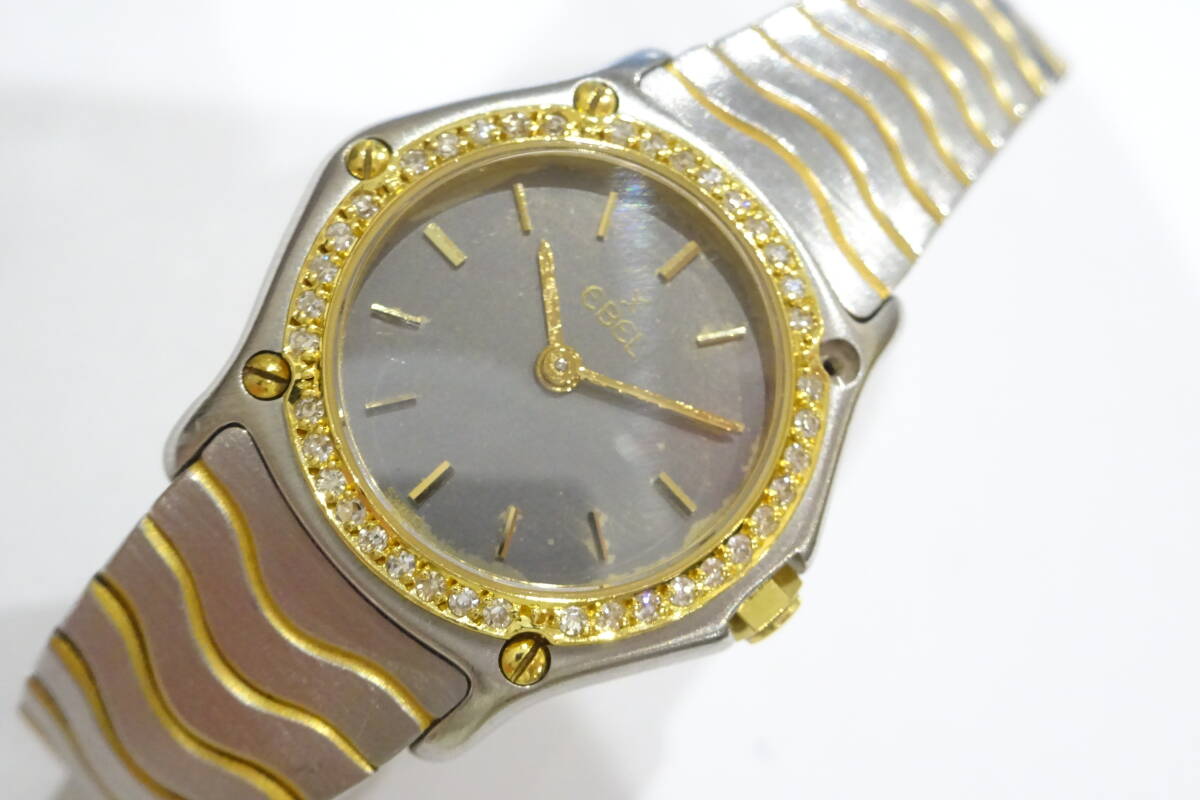 Yahoo!オークション - エベル EBEL 腕時計 166902 クラシックウェーブ ...