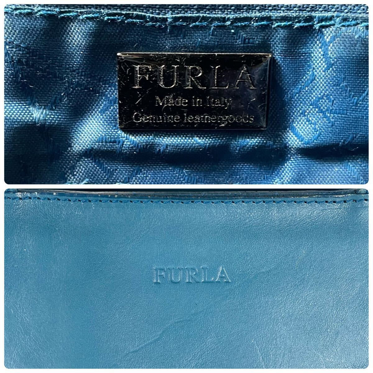 Yahoo!オークション - 【希少】フルラ A4余裕 FULRA ビッグトートバッ...