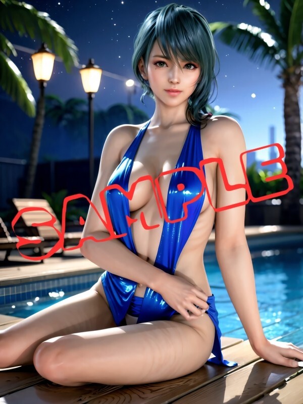 Yahoo!オークション - 一点物 DOA たまき 同人 ポスター A4サイズ 光...