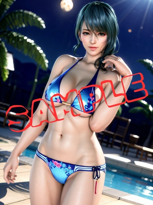 Yahoo!オークション - 一点物 DOA たまき 同人 ポスター A4サイズ 光...