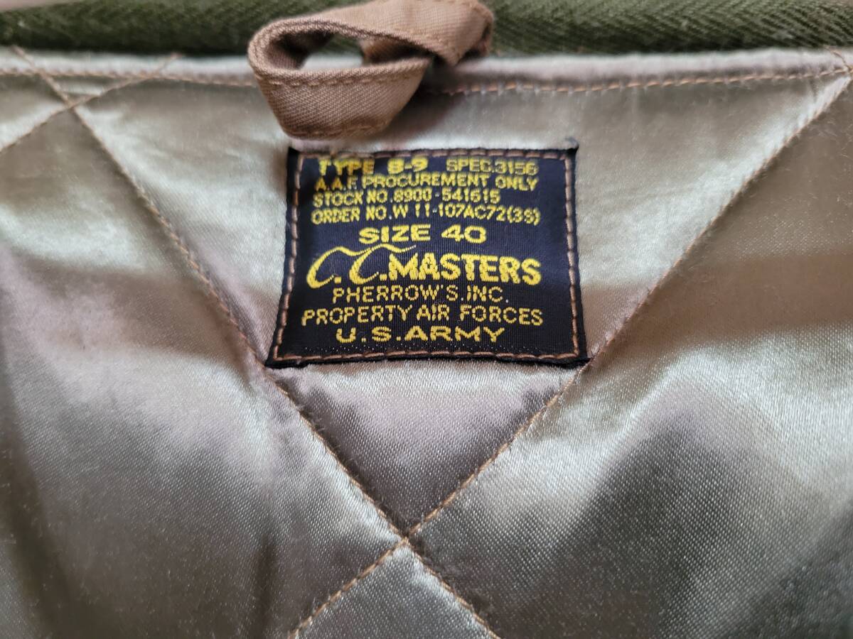 Yahoo!オークション - C.C.MASTERS PHERROW’S フェローズ B-9 サイズ4...