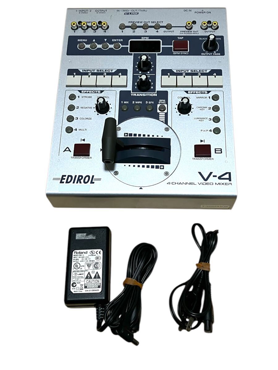 Yahoo!オークション - 【通電確認済】 Roland ローランド Edirol V-4 ...