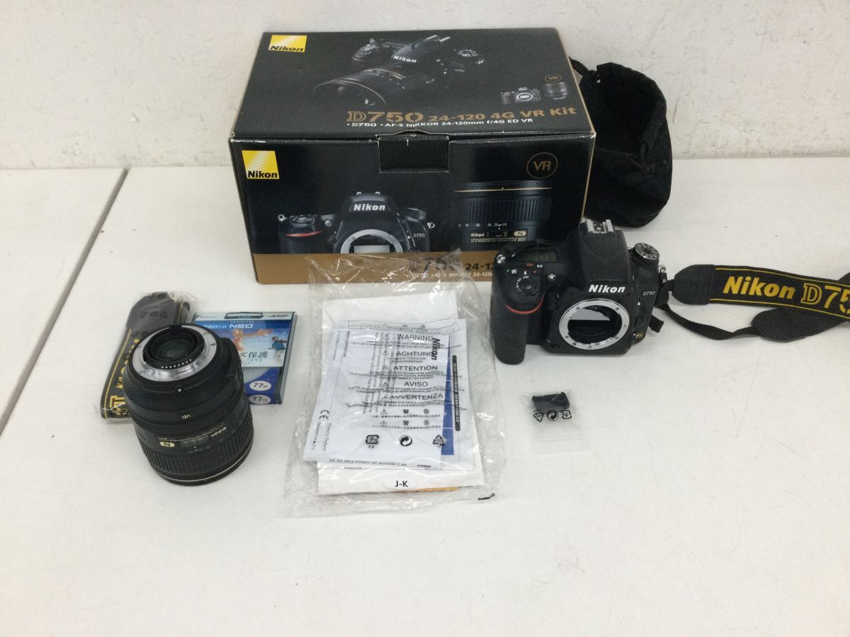 Yahoo!オークション - 営AD972-100 【稼働品】 Nikon ニコン D750 24-...