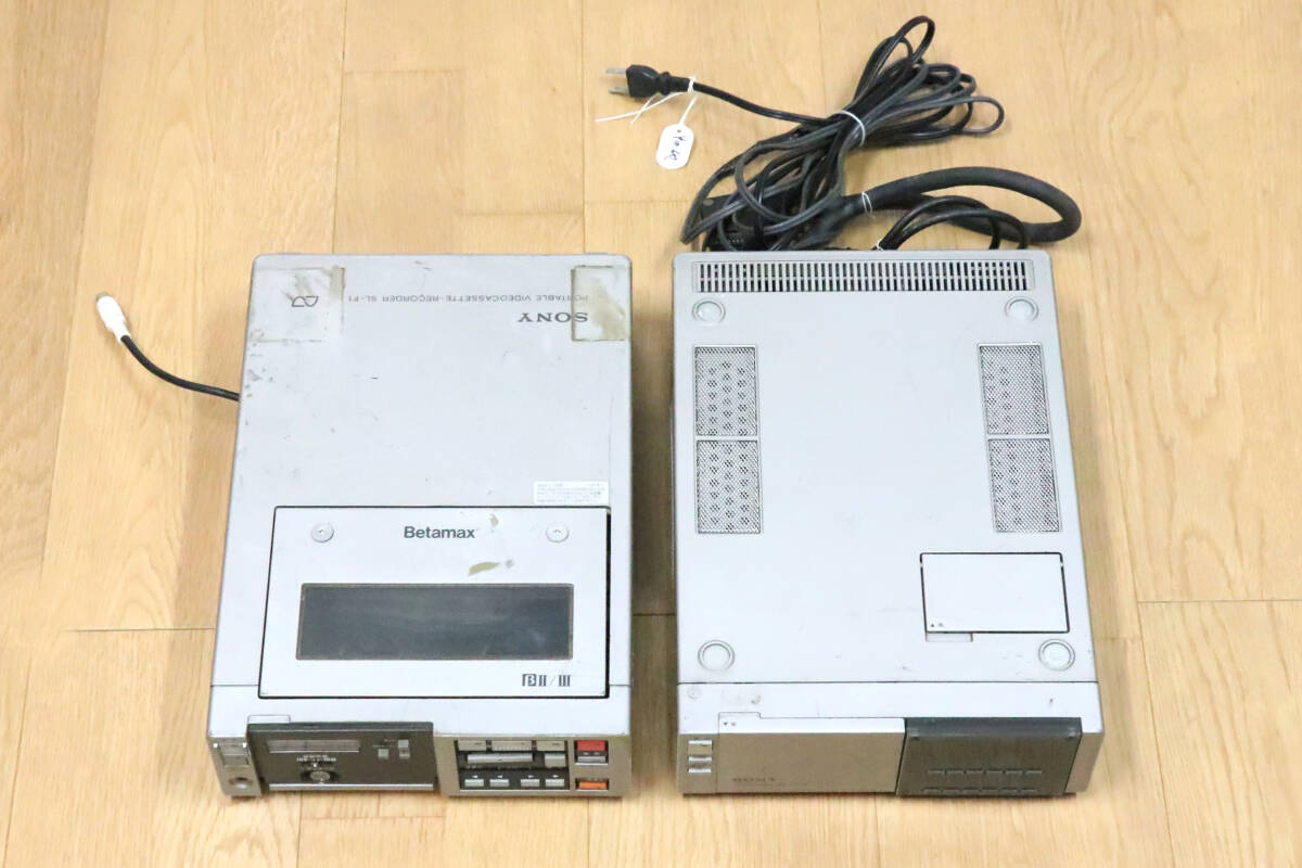 Yahoo!オークション - SONY（ソニー）SL-F1 TT-F1 Beta max ベータマッ...