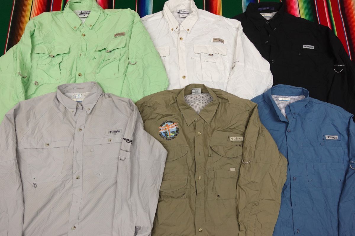 Yahoo!オークション - LSH-BN12 コロンビア Columbia PGFシリーズ 長袖...