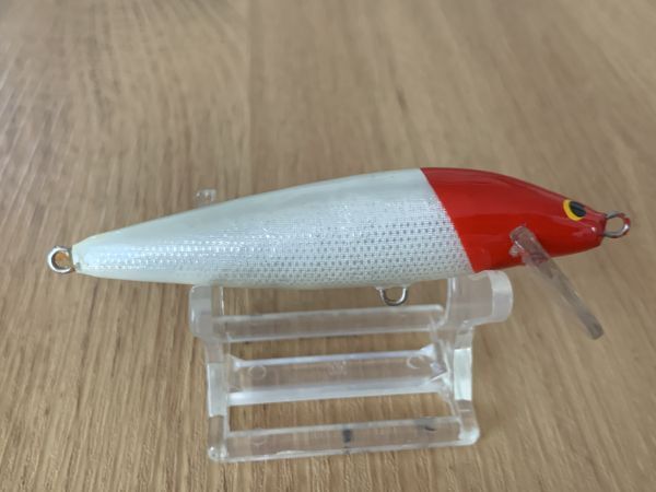 Yahoo!オークション - メーカー不明ミノー80㎜12g レッドヘッド系カラ...