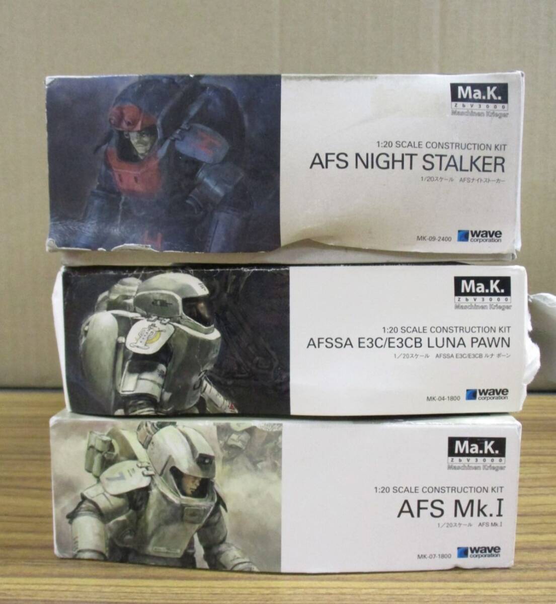 Yahoo!オークション - #w6【梱80】wave 1/20 Ma.K. AFSナイトストーカ...
