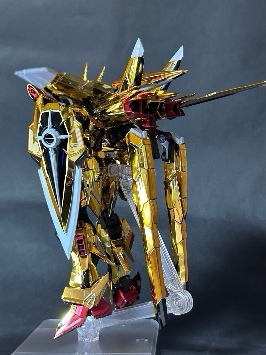 RG アカツキガンダム オオワシ装備+シラヌイパック+ゼウス RG アカツキガンダム オオワシ装備+シラヌイパック+ゼウス