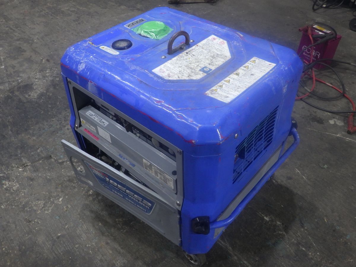 せ 2593 ジャンクエンジンロック Denyo デンヨー 防音型 エンジン 溶接機 ウェルダー GAW-185ES2 インバータ 筐体破損 3693時間(アーク溶接機)｜売買された ...