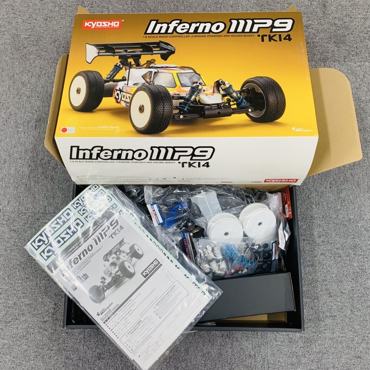 Yahoo!オークション - K121-Z18-230 Kyosho 京商 インファーノ mp9 TKI...