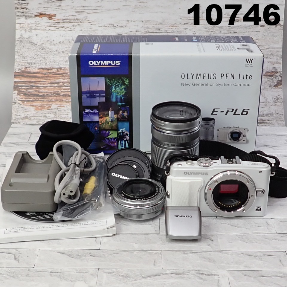 Yahoo!オークション - FK-10746 OLYMPUS E-PL6 PEN Lite M.ZUIKO DIGI...