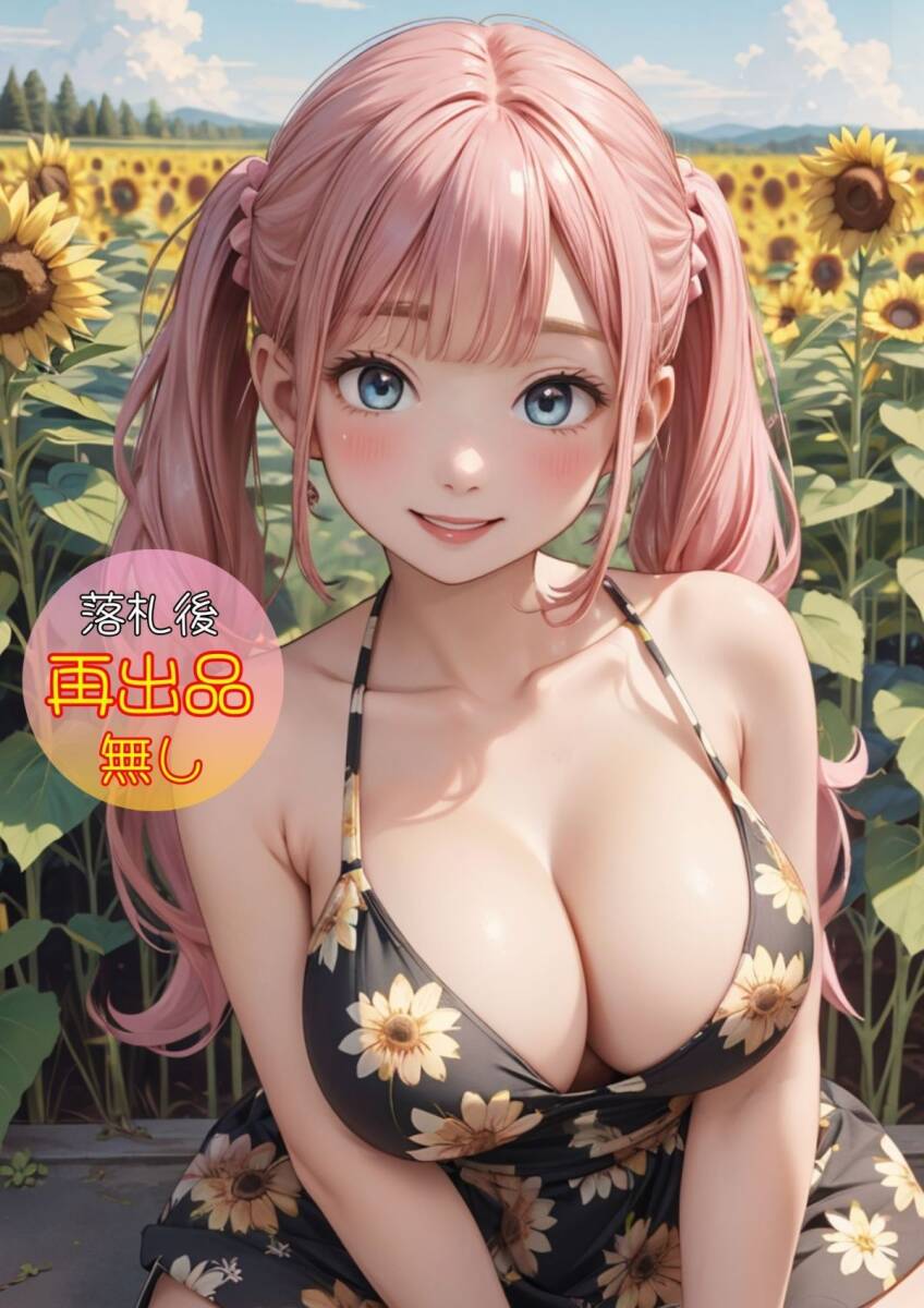 Yahoo!オークション - 一点物 高画質A4ポスター オリジナル 美少女 美...
