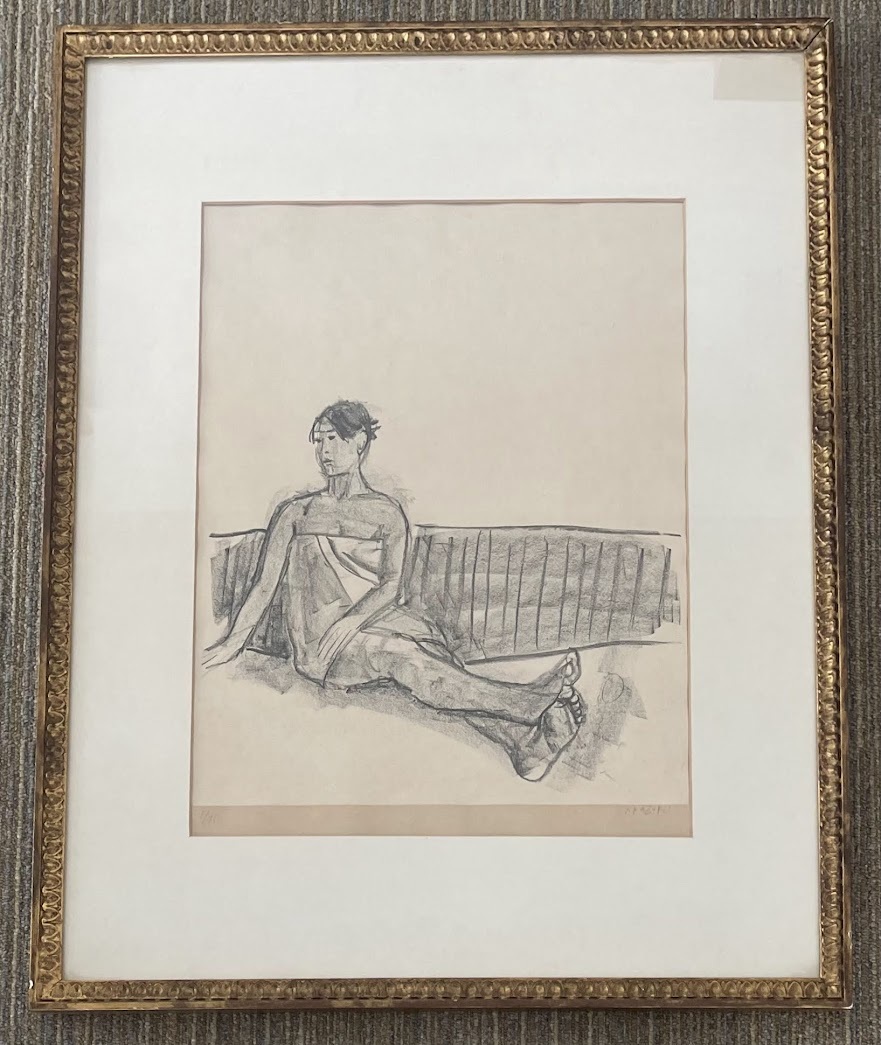 香月泰男 裸婦 リトグラフ 自筆サイン 東京芸術大学 ED5/75 洋画家 香月泰男美術館 シベリア 日本芸術大賞 石版画集 R7-0024(石版画、リトグラフ)｜売買されたオークション情報 ...