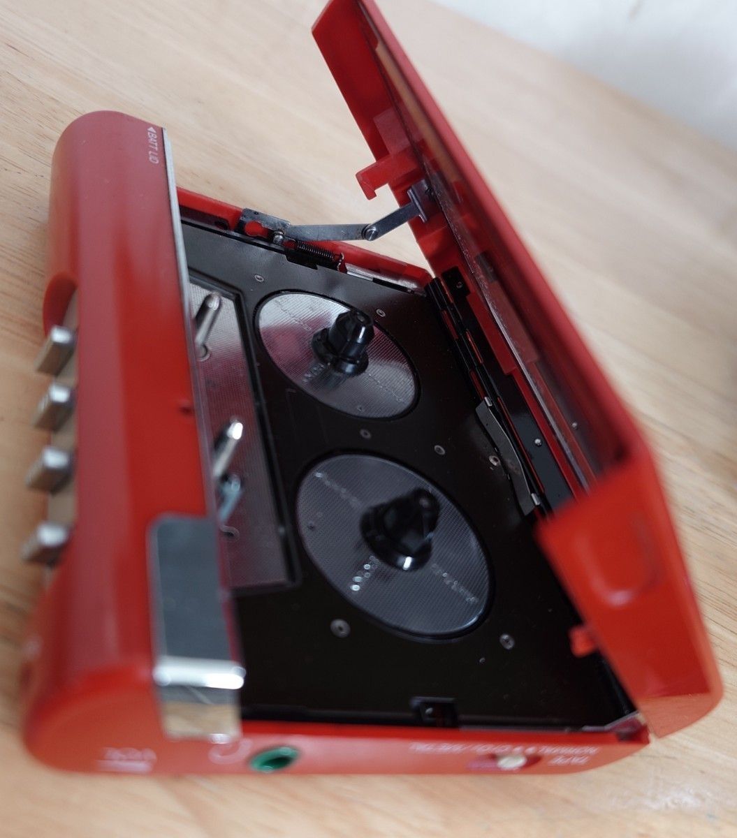 昭和レトロ 希少SONY WALKMAN WM-50 レッド ジャンク品|Yahoo 昭和レトロ 希少SONY WALKMAN WM-50 レッド ジャンク品|Yahoo