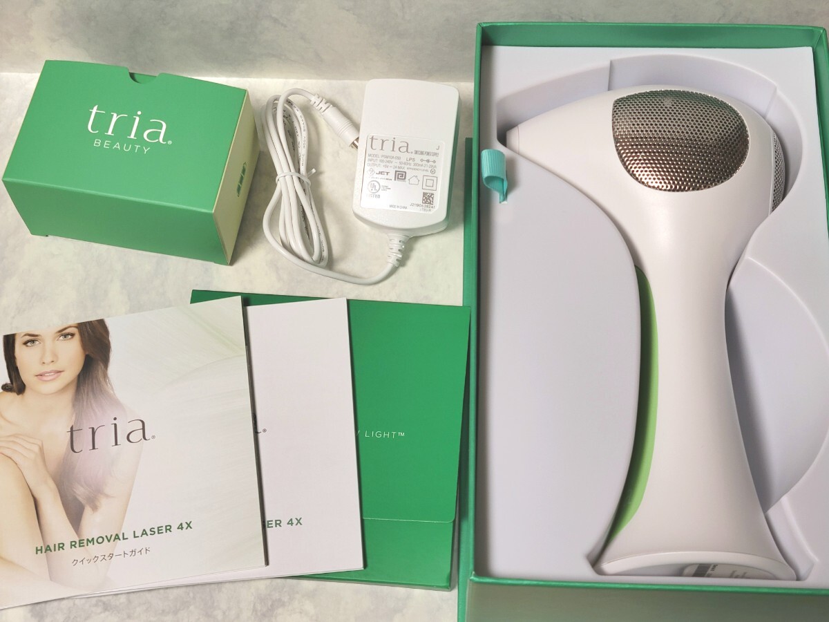 Yahoo!オークション - tria トリア パーソナルレーザー脱毛器 4X グリ...