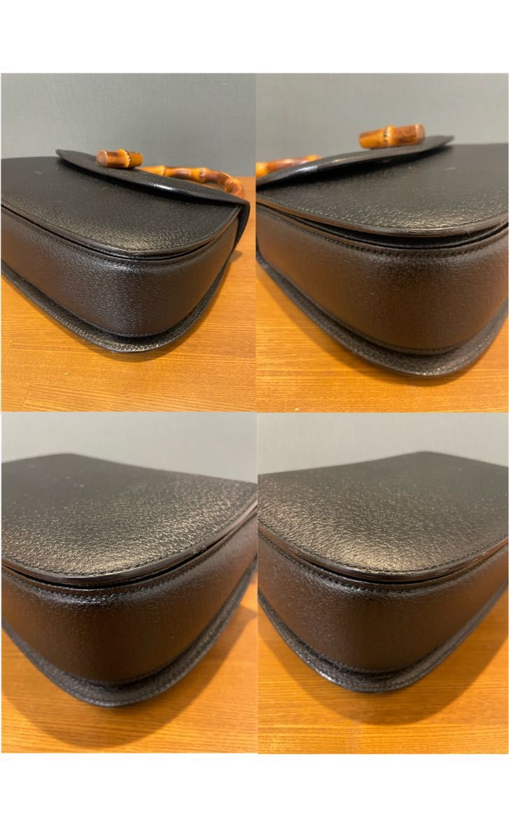 GUCCI グッチ バンブー ターンロック カーフ レザー GUCCI グッチ バンブー ターンロック カーフ レザー
