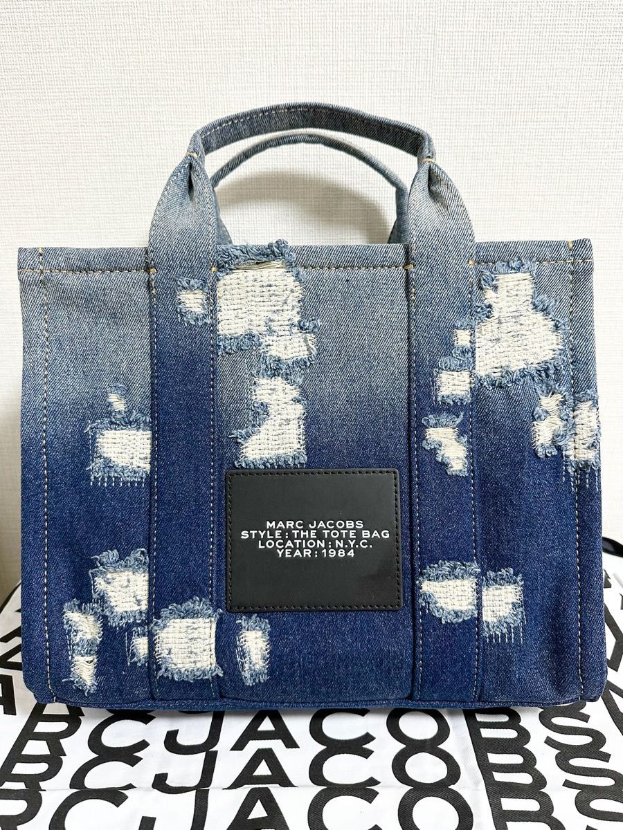新品】マークジェイコブス ザ リップ アンド リペア デニム 新品】マークジェイコブス ザ リップ アンド リペア デニム