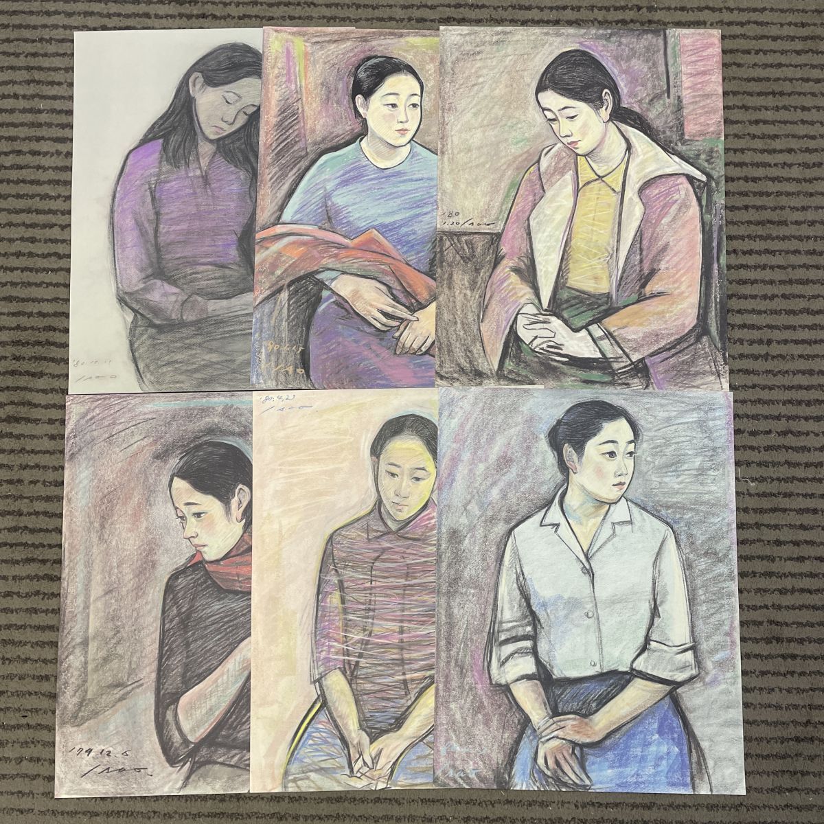 10b111 棚谷勲 作品集 素描集 乾坤の詩 二冊セット 版画 女性 10b111 棚谷勲 作品集 素描集 乾坤の詩 二冊セット 版画 女性