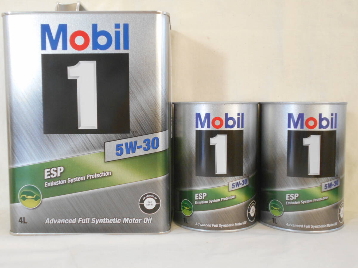 Yahoo!オークション - Mobil1 モービル1 ESP 5W30 6Lセット