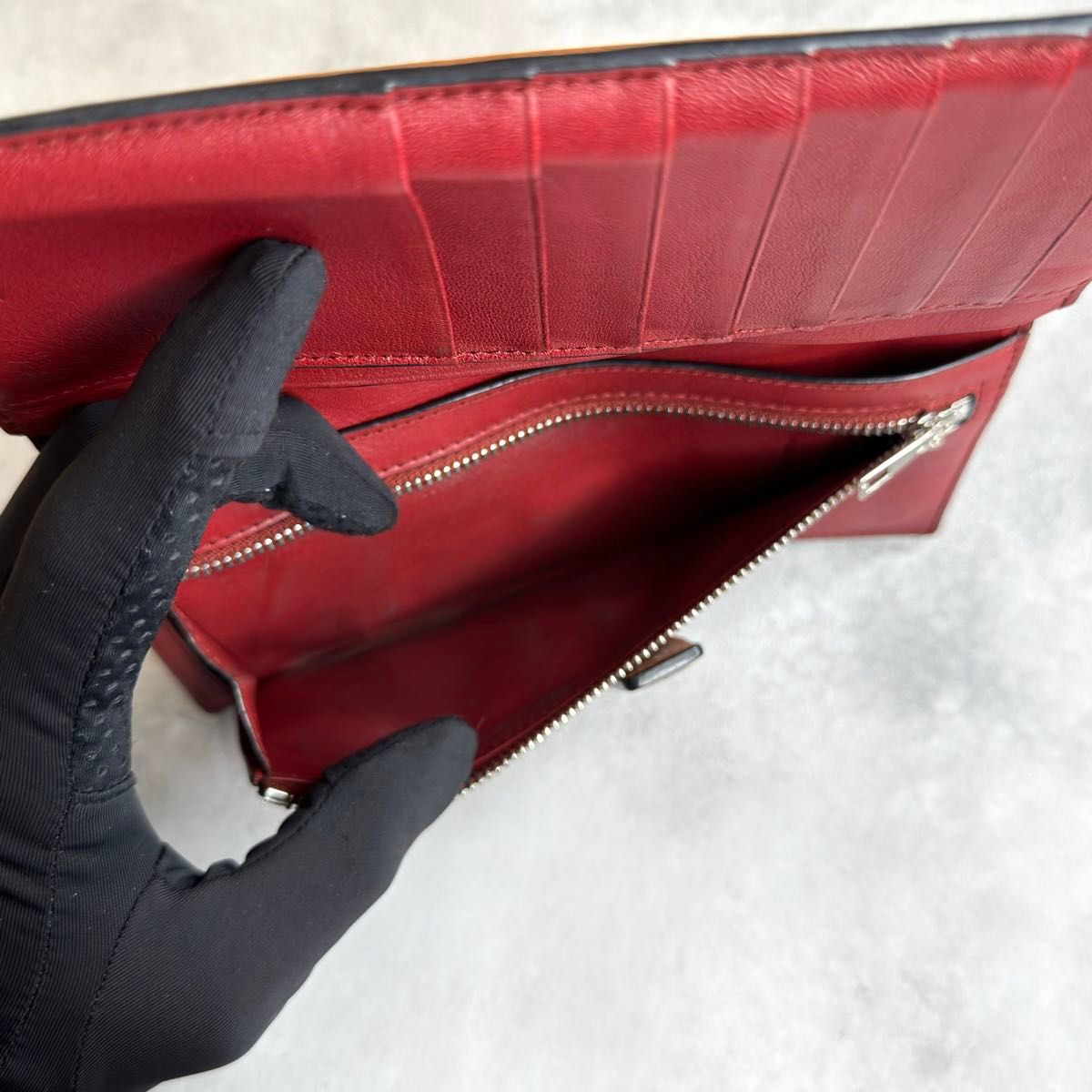 LOEWE ロエベ / ラージバーティカルウォレット 二つ折り長財布 LOEWE ロエベ / ラージバーティカルウォレット 二つ折り長財布