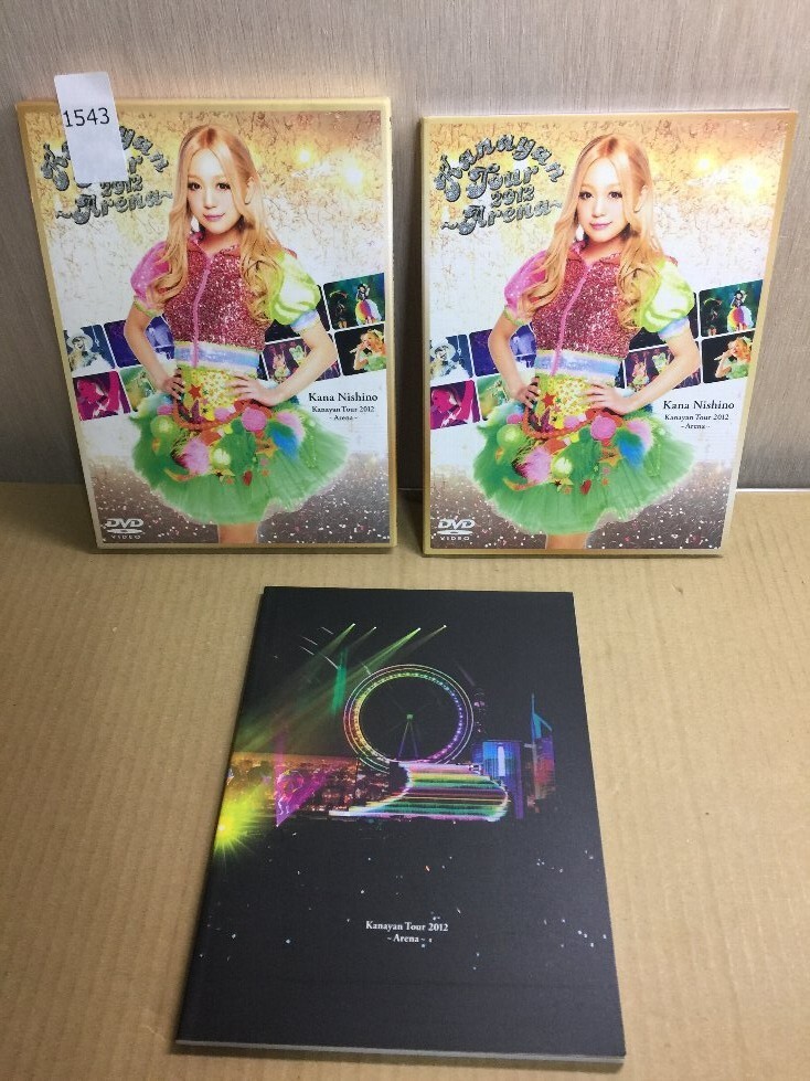Yahoo!オークション - 1543 DVD 西野カナ kanayan Tour 2012 arena