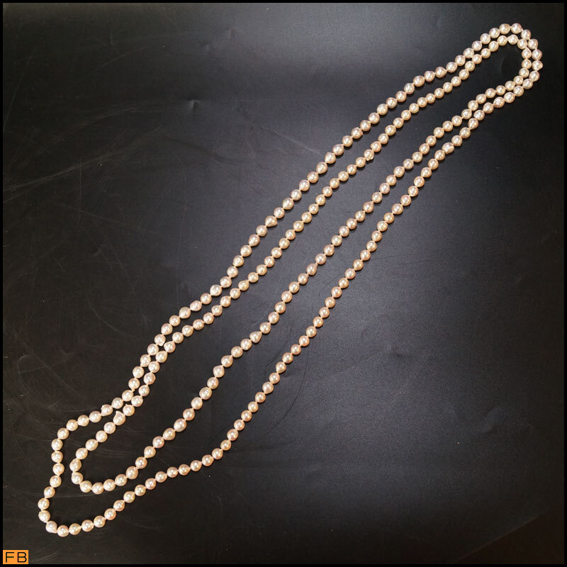 yf46-美品 本真珠 ネックレス バロックパール 94cm 79g/106cm yf46-美品 本真珠 ネックレス バロックパール 94cm 79g/106cm