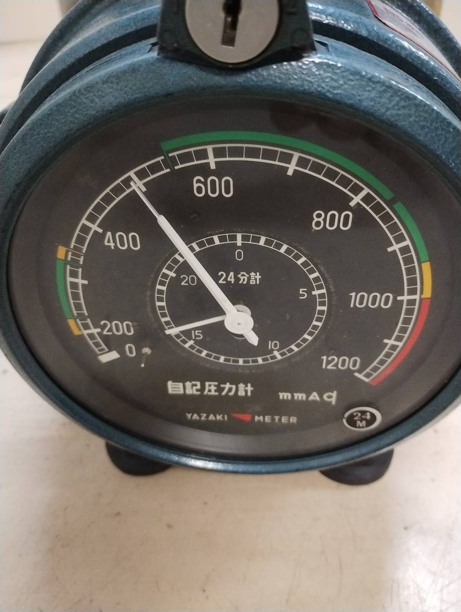 Yahoo!オークション - 自記圧力計 矢崎総業 R-1200-24M 中古