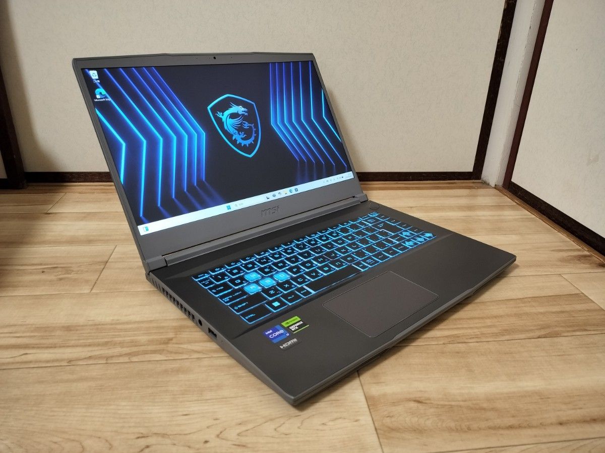 RTX 4060 core i7 13620H MSI Thin-15-B13VF ゲーミング ノート RTX 4060 core i7 13620H MSI Thin-15-B13VF ゲーミング ノート