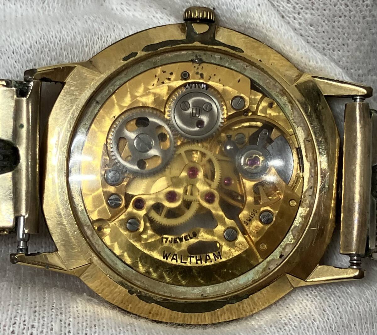 ジャンク WALTHAM ウォルサム／ T44／ BD／ スケルトン 時計(ウォルサム)｜売買されたオークション情報、yahooの商品情報をアーカイブ公開 - オークファン（aucfan.com）