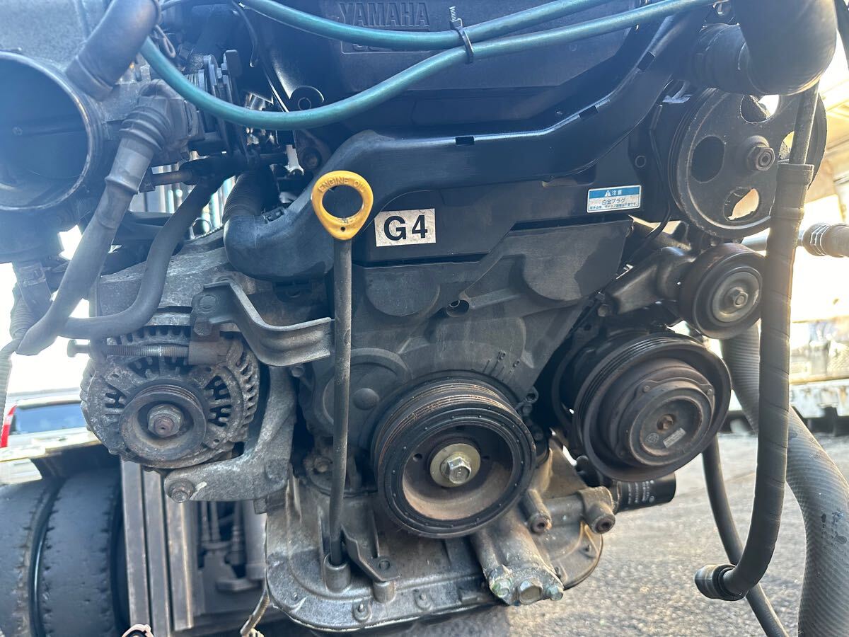 Yahoo!オークション - SXE10 アルテッツァ純正 3SGE エンジン MT マニ...