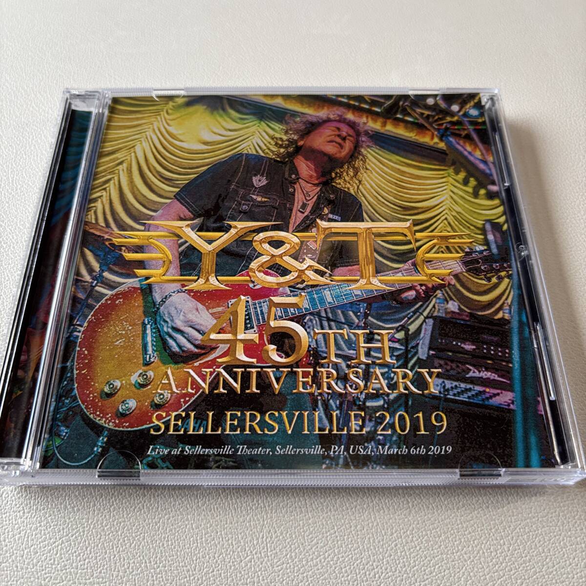 Yahoo!オークション - 【2CD】Y & T「45TH ANNIVERSARY SELLERSVILLE 2...