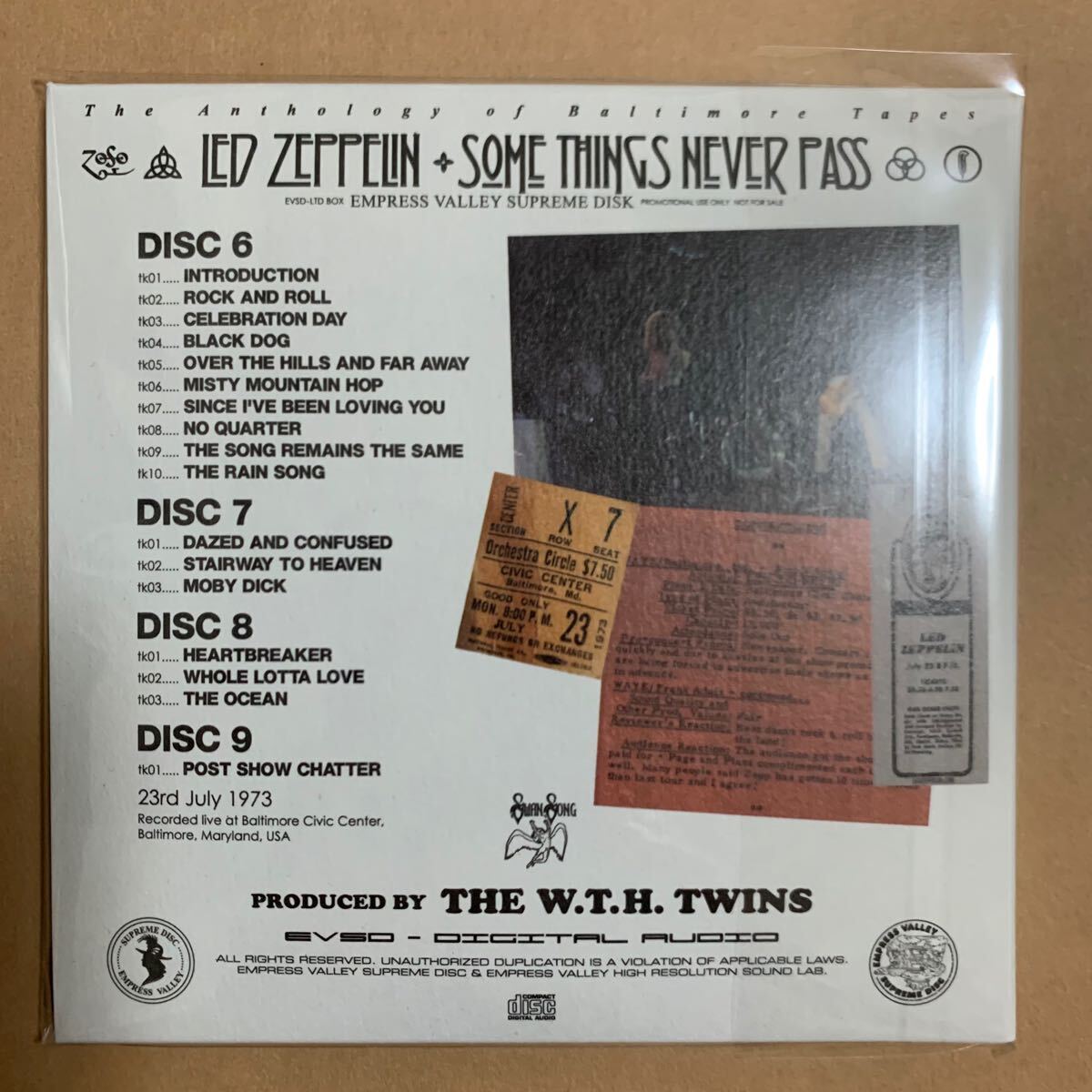 LED ZEPPELIN / SOME THINGS NEVER PASS「ロック界に永遠の LED ZEPPELIN / SOME THINGS NEVER PASS「ロック界に永遠の