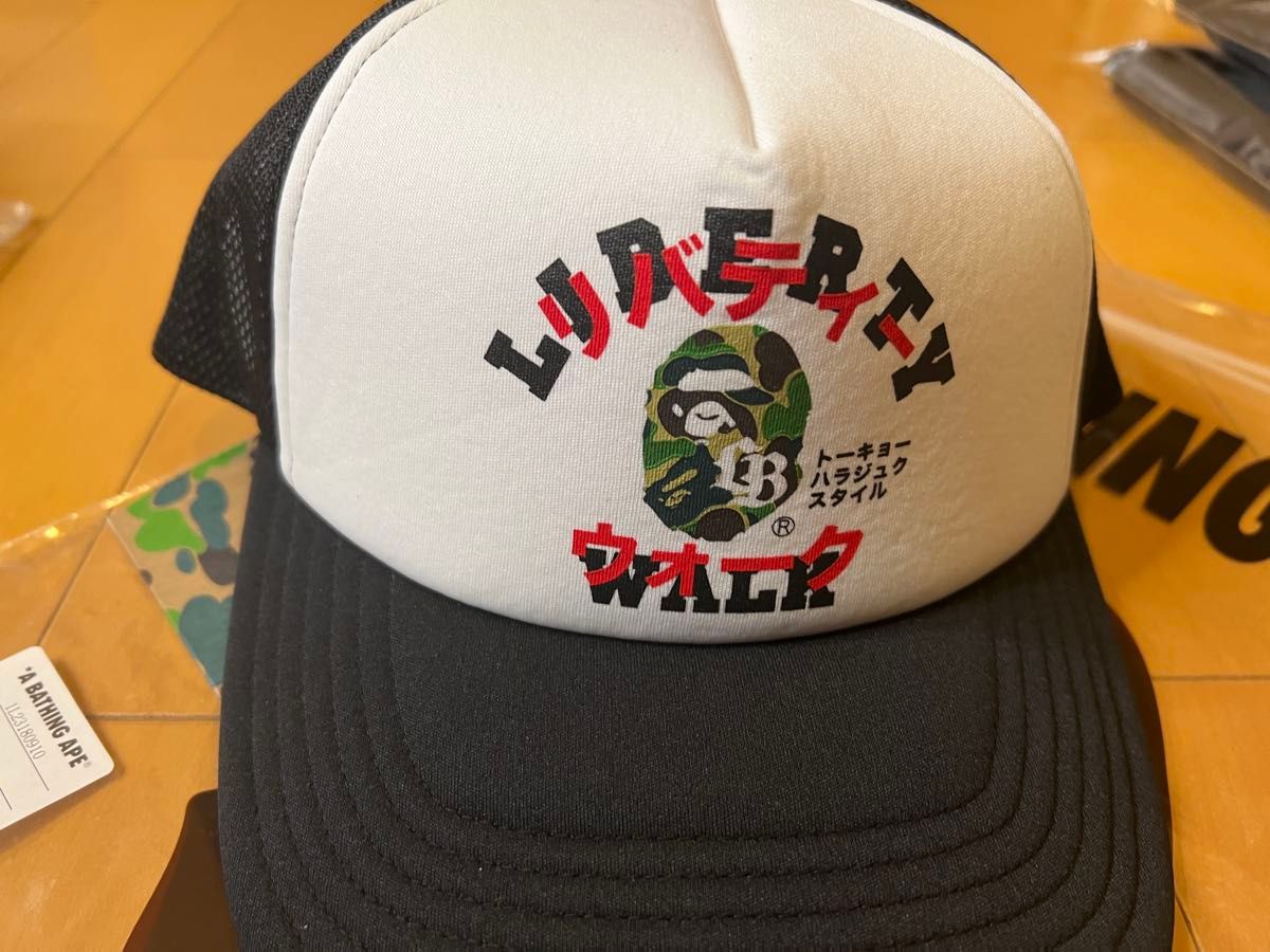 キャップ メッシュ bape liberty walk リバティウォーク a キャップ メッシュ bape liberty walk リバティウォーク a