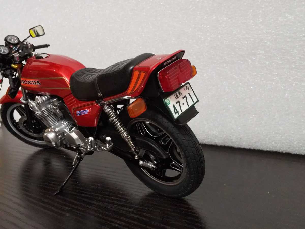 日本代購代標第一品牌【樂淘letao】－1/12 【カスタムナンバーデカールx2】 CB750FB バリバリ伝説 ホンダ 巨摩 郡 AUTOart タミヤ オートアート