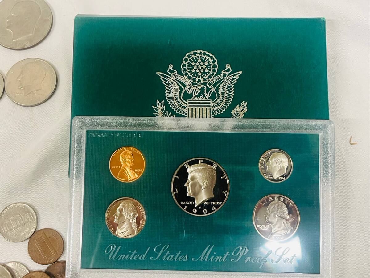 Yahoo!オークション - TN3【古銭おまとめ】 アメリカ古銭 外国古銭 1ド...