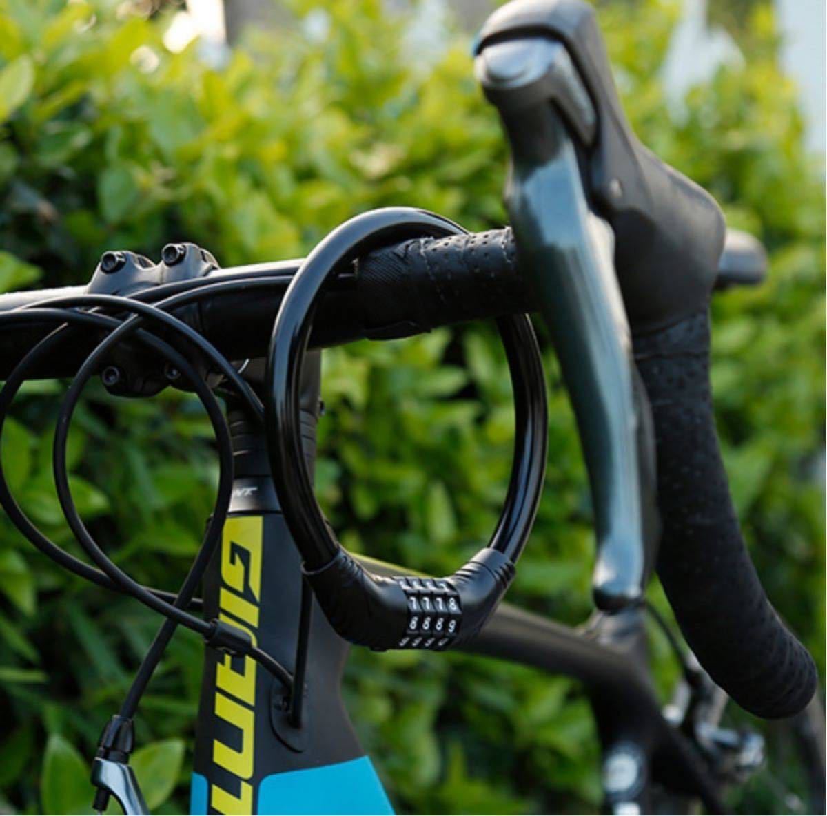 Yahoo!オークション - 自転車 鍵 ダイヤル式 カギ ワイヤーロック 4桁 ...