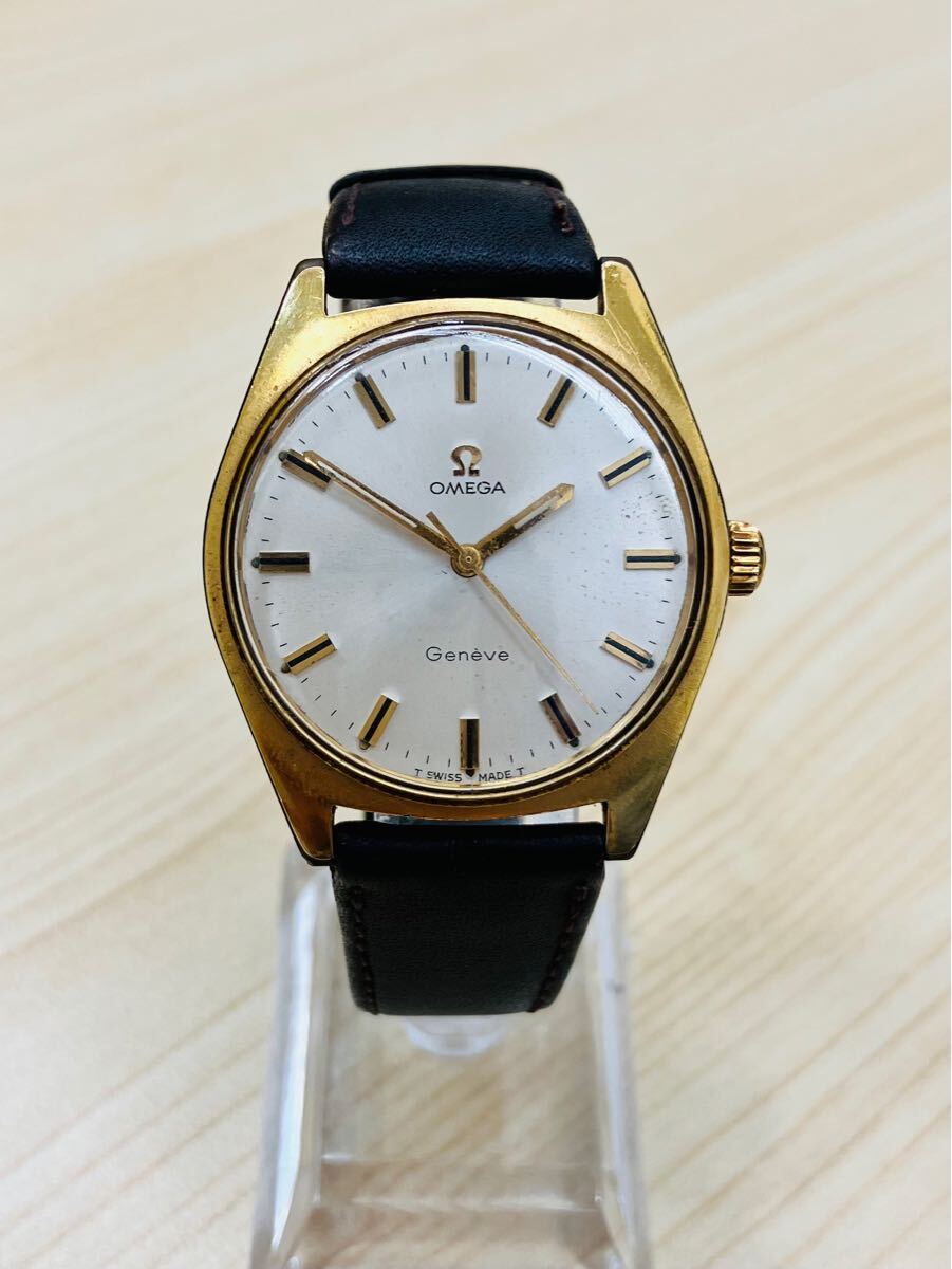Yahoo!オークション - 「H10985」OMEGA オメガ 腕時計 Geneva ジュネー...