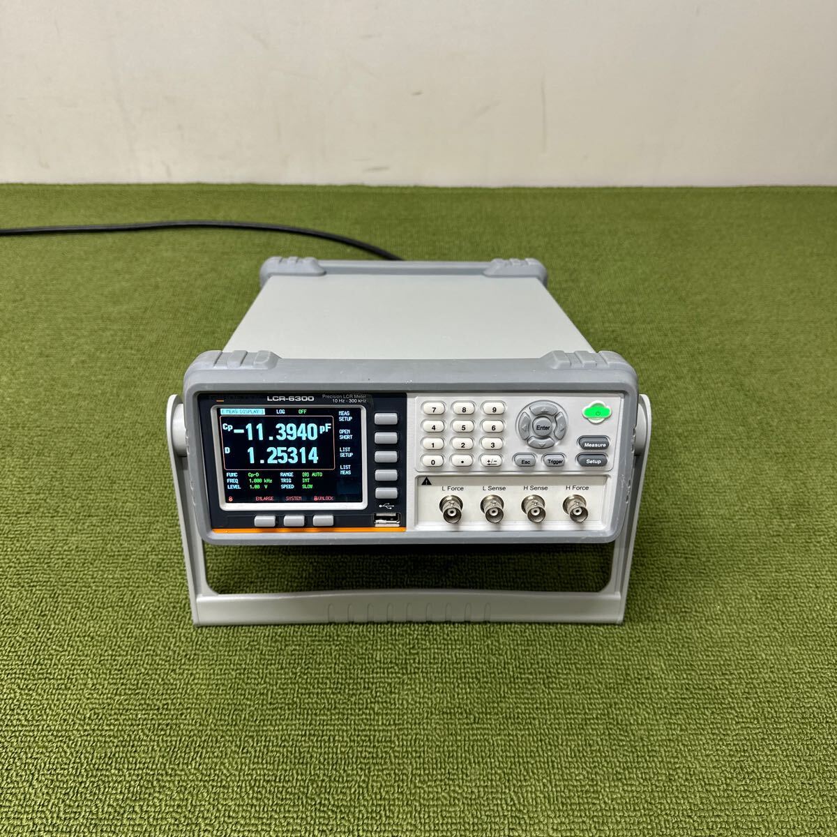 GWINSTEK「LCR-6300」Precision LCR Meter 10Hz-300kHz