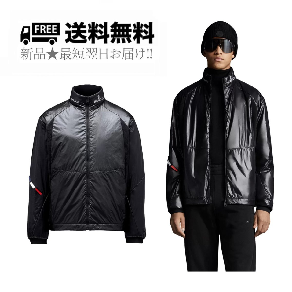 Yahoo!オークション - K409-1.. MONCLER POLARTEC モンクレール ポーラ...