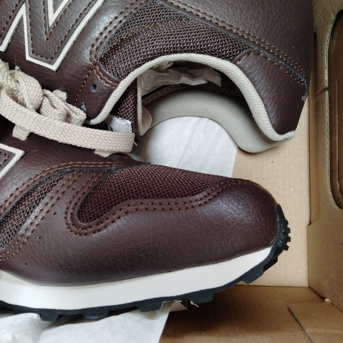 Yahoo!オークション - ニューバランス ML373 ダークブラウン 25.5cm 未...