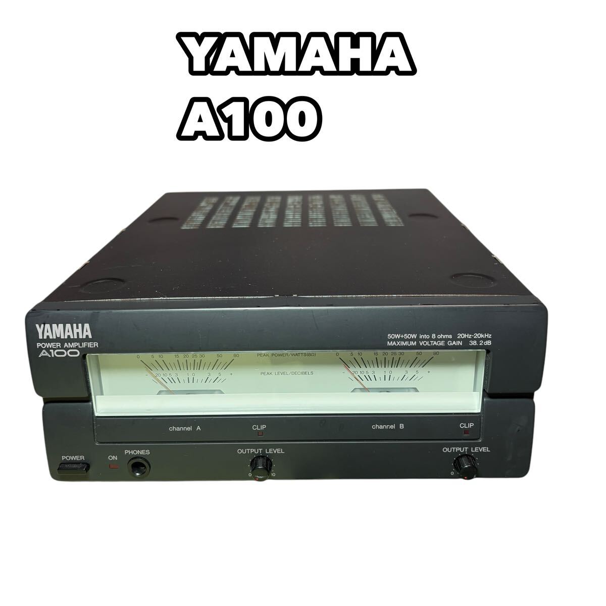 Yahoo!オークション - YAMAHA A100 パワーアンプ ヤマハ 音響機器 pa機...